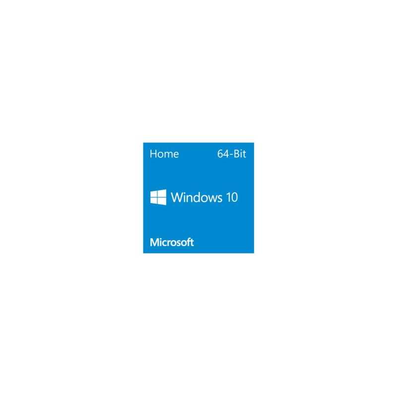Microsoft Windows 10 Home 64-bit, OEM DVD, Single Copy