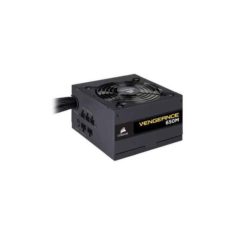 Corsair 650W Vengeance Series 650M PSU, Sleeve Bearing Fan, Semi ...
