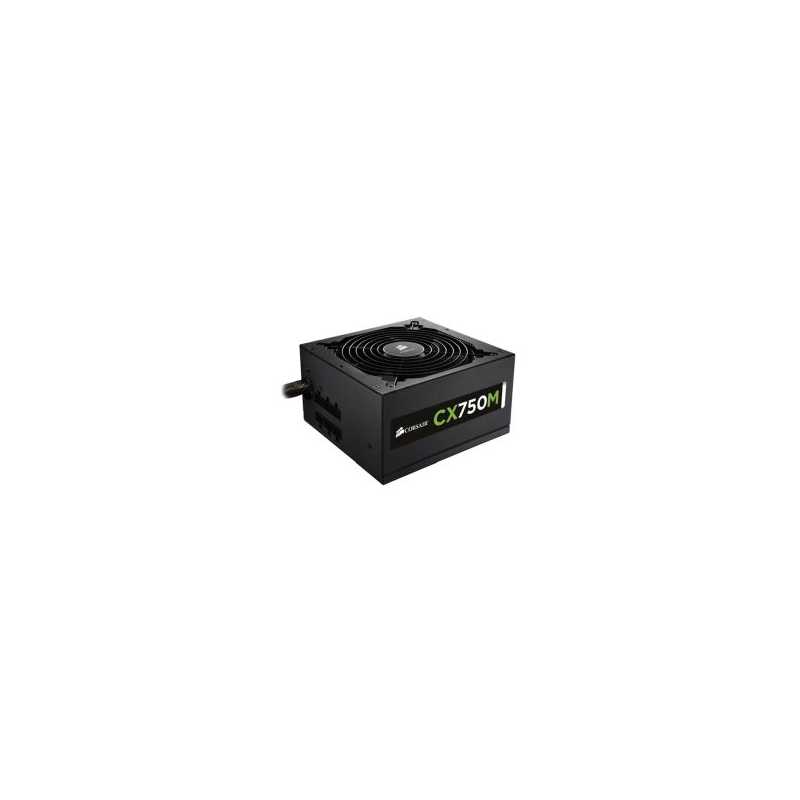 Corsair 750W Builder Series CX750M PSU, Sleeve Bearing Fan, Semi ...