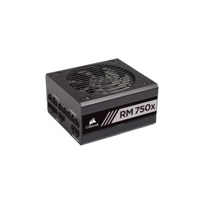 Corsair 750W RMx Series RM750X PSU, Fluid Dynamic Fan, Fully Modular ...