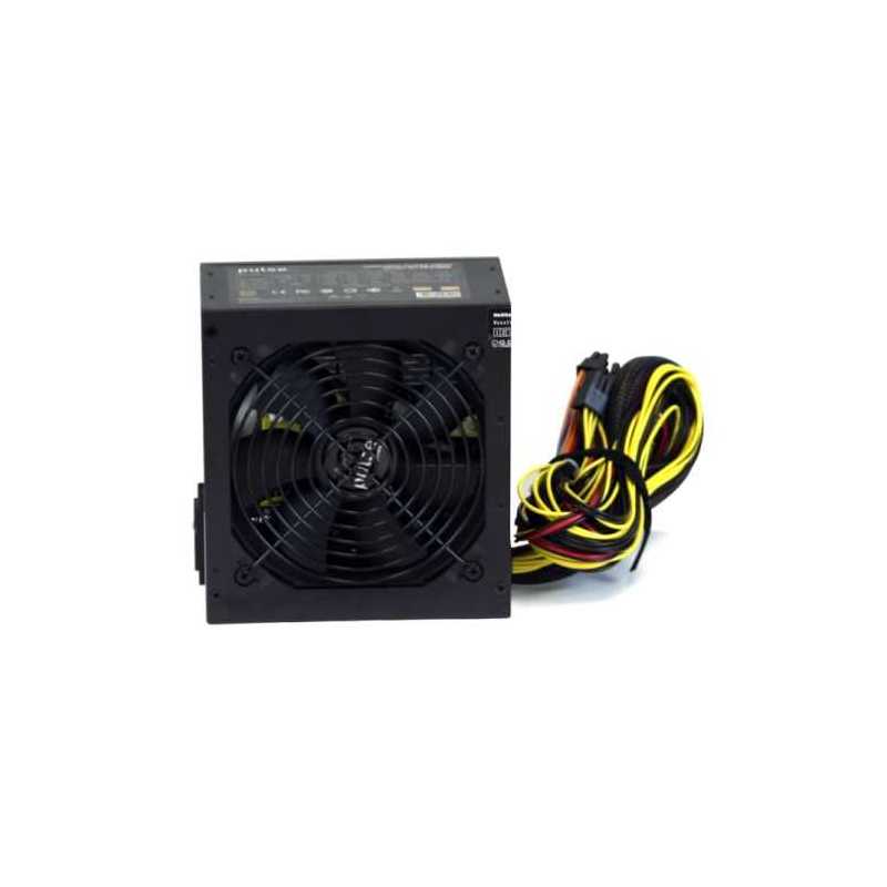 Pulse Power Plus 500W PSU, ATX 12V, 80PLUS Bronze & ErP, 4 x SATA, PCIe ...