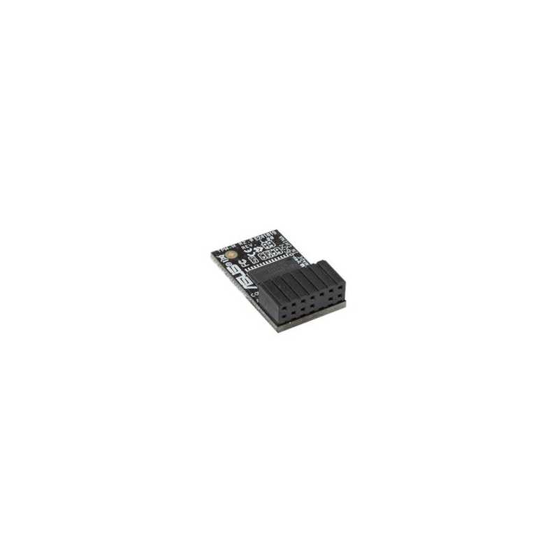 Asus (TPM-M R2.0) TPM Module, 14-1 TPM Header, Securely Stores Keys ...