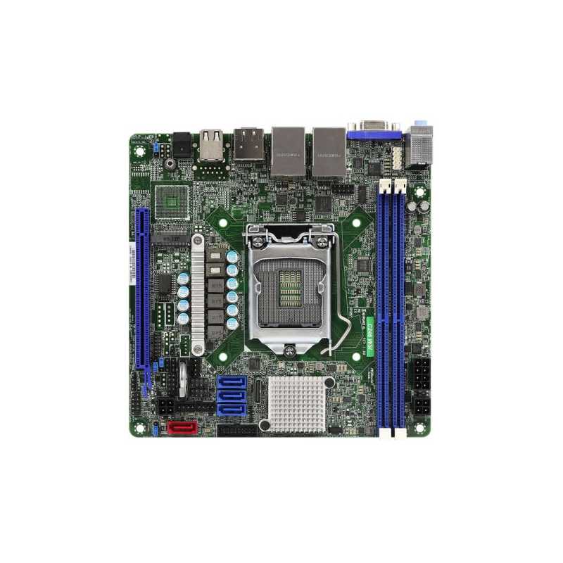 Asrock Rack C246 WSI Server Board, Intel C246, 1151, Mini ITX, VGA ...