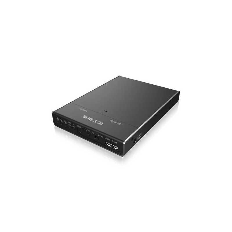 Icy Box (IB-2812CL-U3) External M.2 SATA SSD Docking and Clone Station ...
