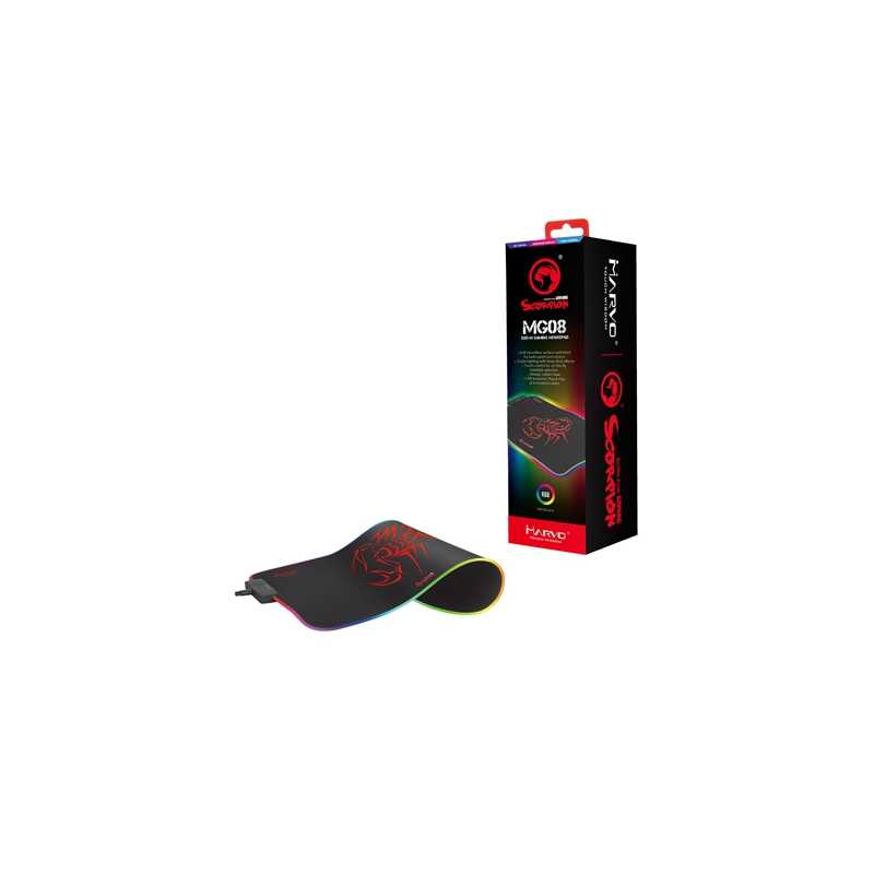 Marvo Scorpion MG08 RGB LED Medium Gaming Mouse Pad