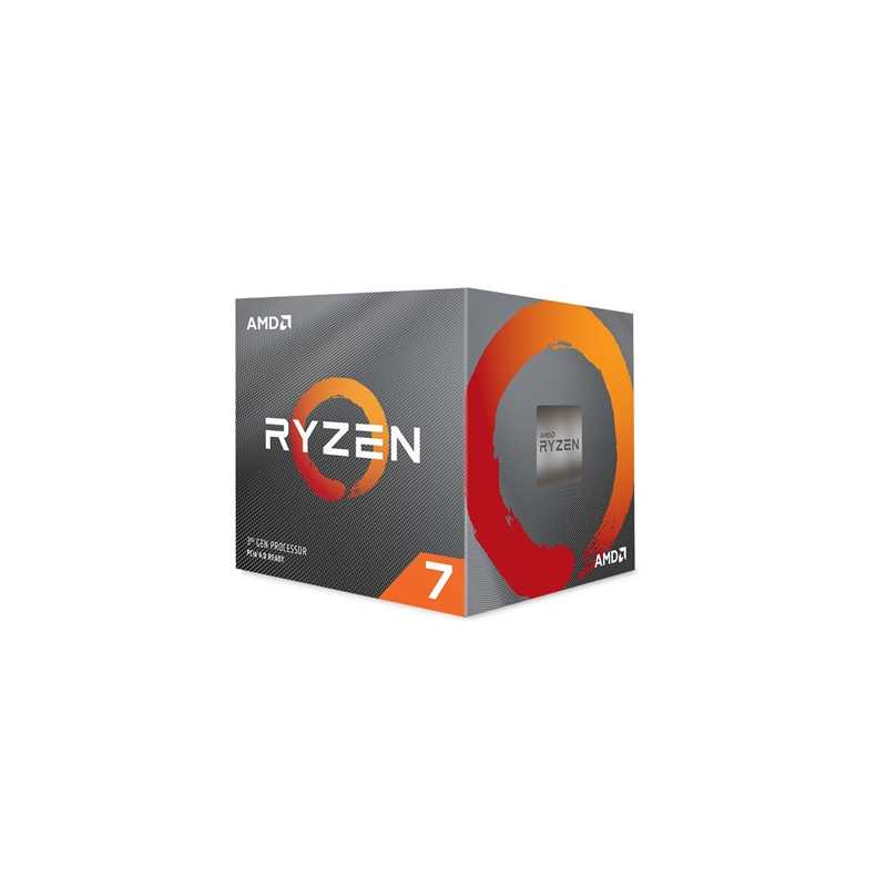 AMD Ryzen 7 3700X CPU with Wraith Prism RGB Cooler, 8-Core, AM4, 3.6GHz (4.4 Turbo), 65W, 7nm ...