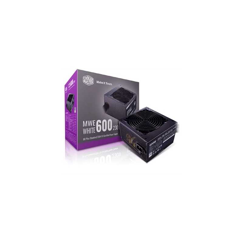 Cooler Master MWE 600W 230V V2 120mm HDB Fan 80 PLUS White PSU