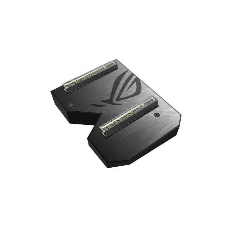 Asus ROG-NVLINK 3-Slot Bridge with RGB Lighting, for RTX NVLink SLI ...