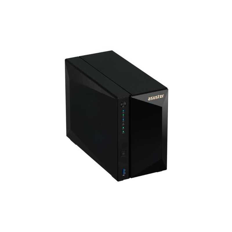 ASUSTOR AS4002T 2-Bay NAS Enclosure (No Drives), Dual Core 1.6GHz CPU ...