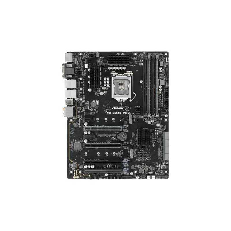 Asus WS C246 PRO Workstation, Intel C246, 1151, ATX, VGA, DVI, HDMI, DP ...