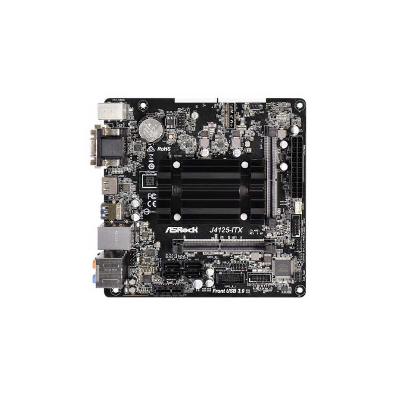 Asrock J3455B-ITX, Integrated Intel Quad-Core J3455, Mini ITX, DDR3 ...