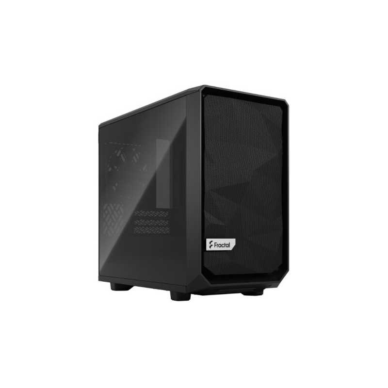 Fractal Design Meshify 2 Nano (Black TG) Gaming Case w/ Dark Glass ...