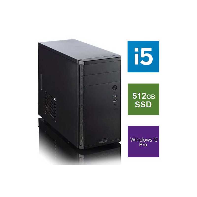 Spire MATX Tower PC, Fractal Core 1100 Case, i5-11400, 8GB 3200MHz ...