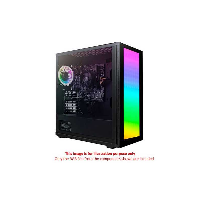 GameMax Lumina Lightboard ARGB Gaming Case w/ TG Window, ATX ...