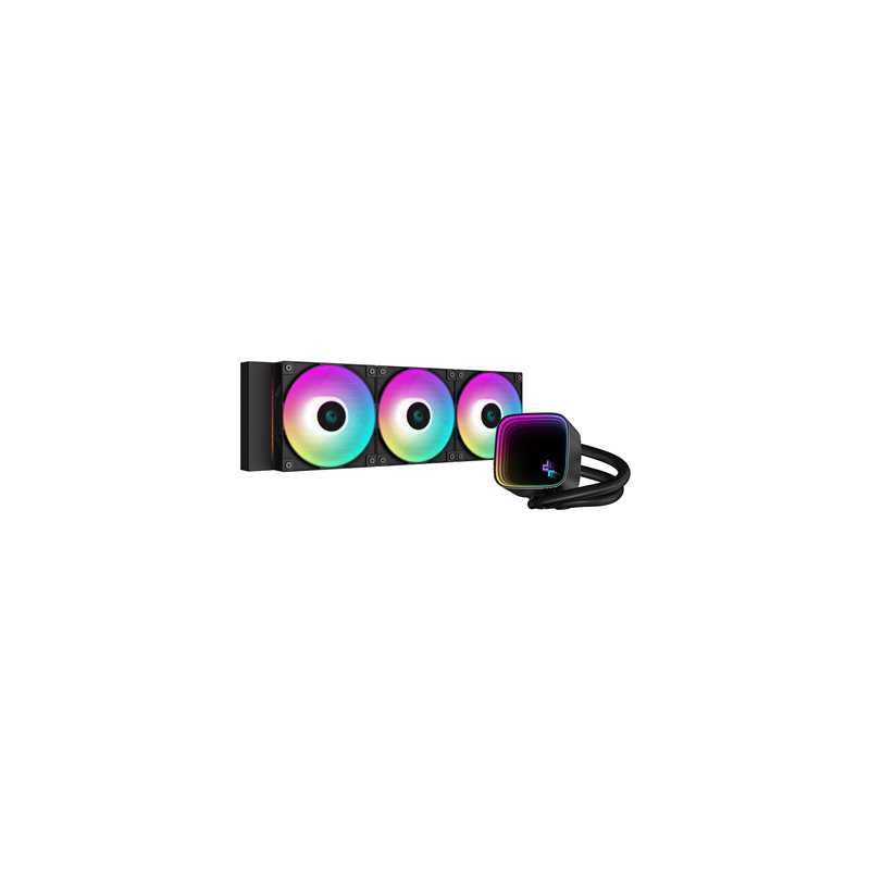 DeepCool LS720 SE All In One Liquid CPU Cooler, 360mm Radiator, ARGB ...