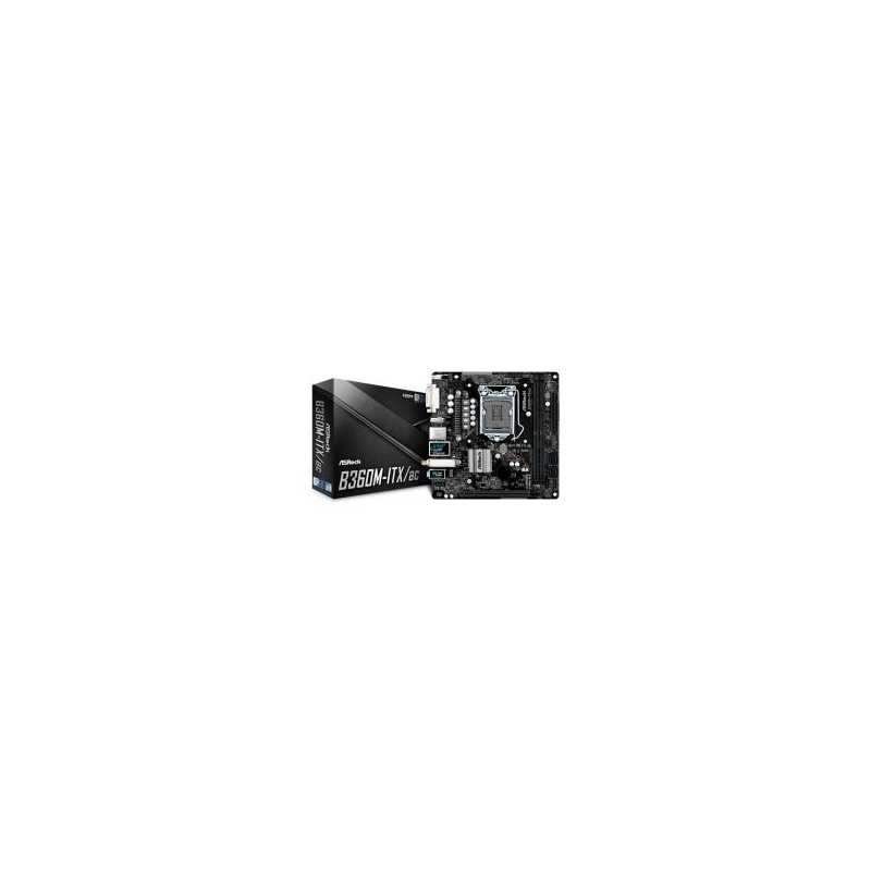 Asrock B360M-ITX/AC, Intel B360, 1151, Mini ITX, DDR4, DVI, HDMI, DP ...