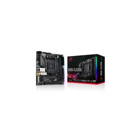 Asus ROG STRIX B450-I GAMING, AMD B450, AM4, Mini ITX, 2 DDR4, HDMI, Wi ...