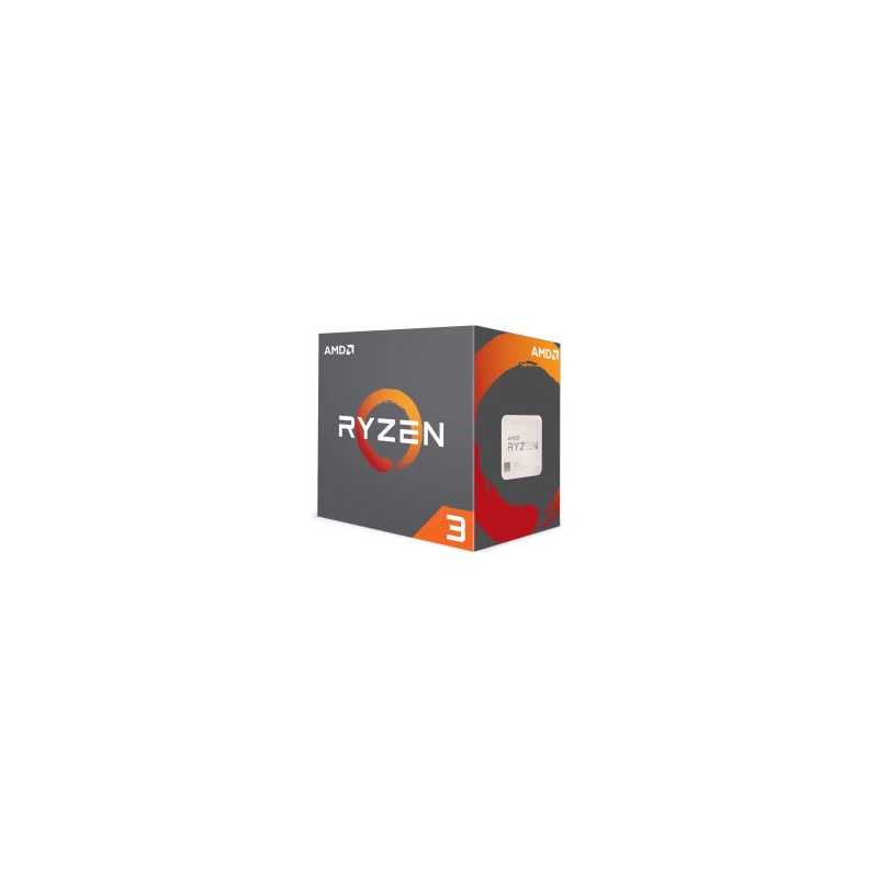 AMD Ryzen 3 1300X CPU with Wraith Cooler, AM4, 3.5GHz (3.7 Turbo), Quad ...