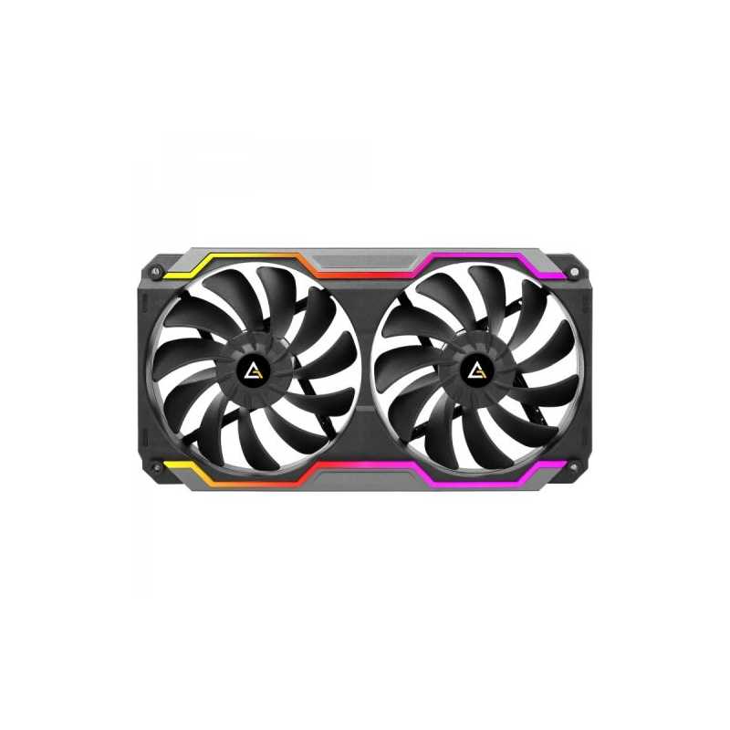 Antec Prizm Cooling Matrix ARGB Dual 12cm Fan Cooler, 2 x 12cm PWM Case ...