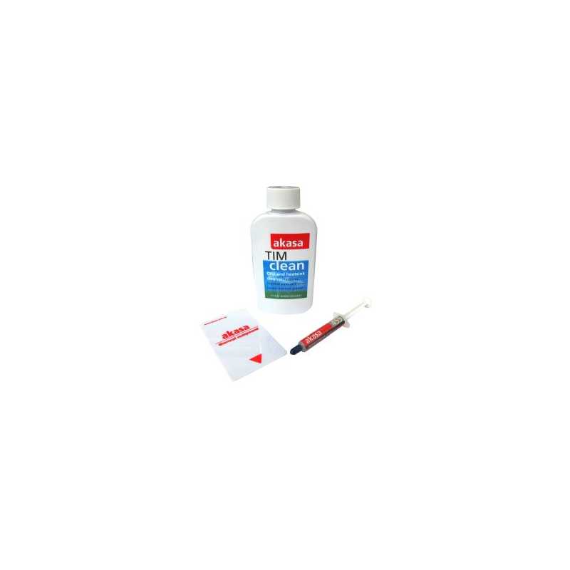 Akasa Tim-Kit Thermal Heat Paste & CPU/Heatsink Cleaner, Spreader ...
