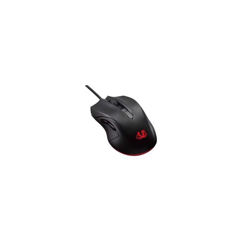Asus CERBERUS Gaming Mouse, 2500 DPI, 4-Step DPI Control, 4-Colour LED ...