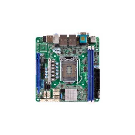Asrock Rack C236 WSI Server Board, Intel C236, 1151, Mini ITX, DDR4 ...